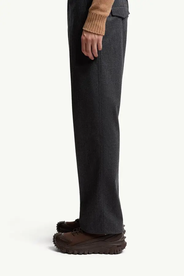 Moncler Flannel Tailored Trousers