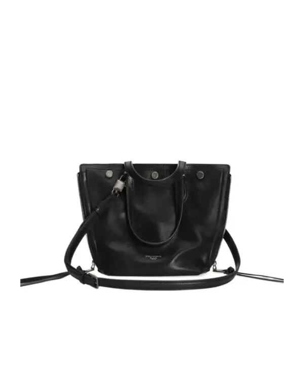 Dolce & Gabbana Atene Tempesta Shopping Bag - Black