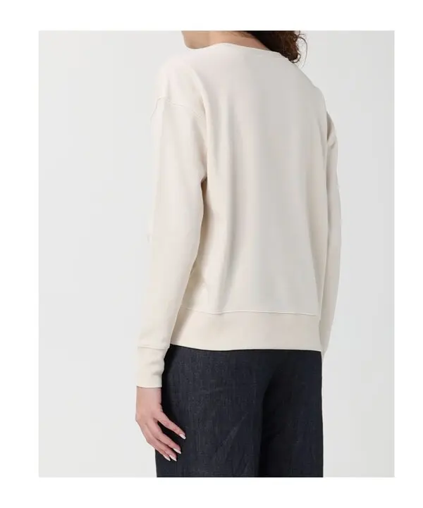 Ralph Lauren Crewneck Sweatshirt With Logo Print - Beige