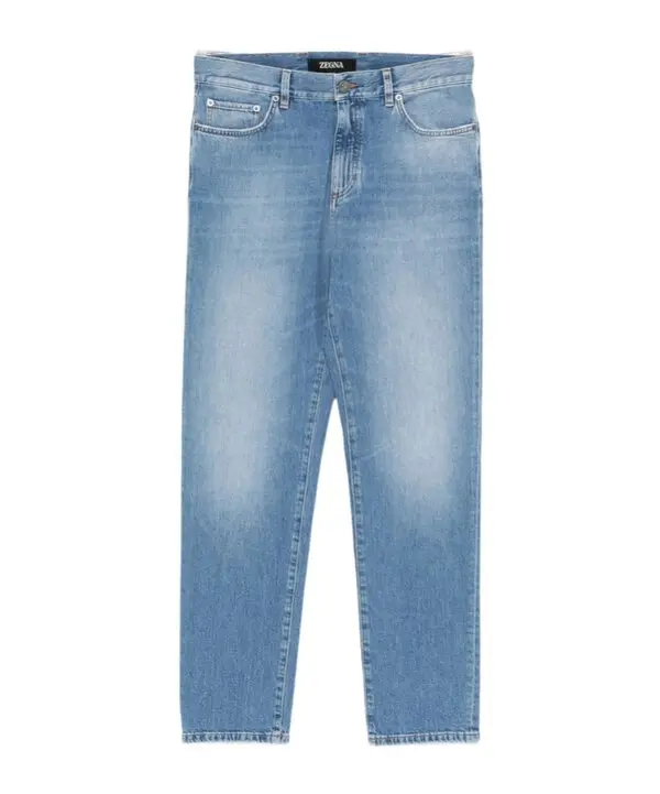 Zegna City Straight-leg Jeans - Blue