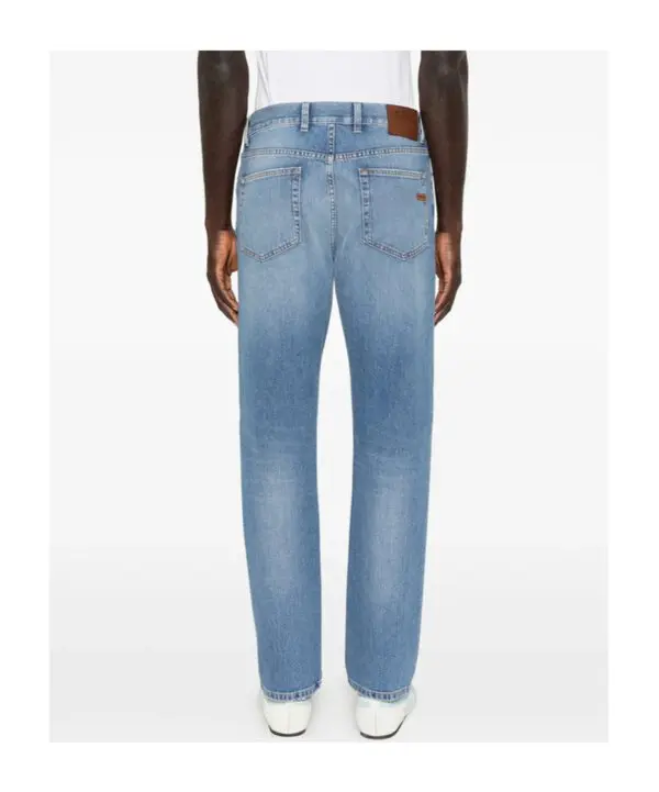 Zegna City Straight-leg Jeans - Blue