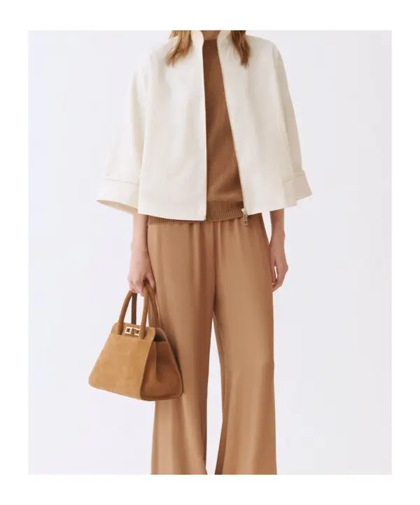 Fabiana Filippi High-neck Zip-up Jacket