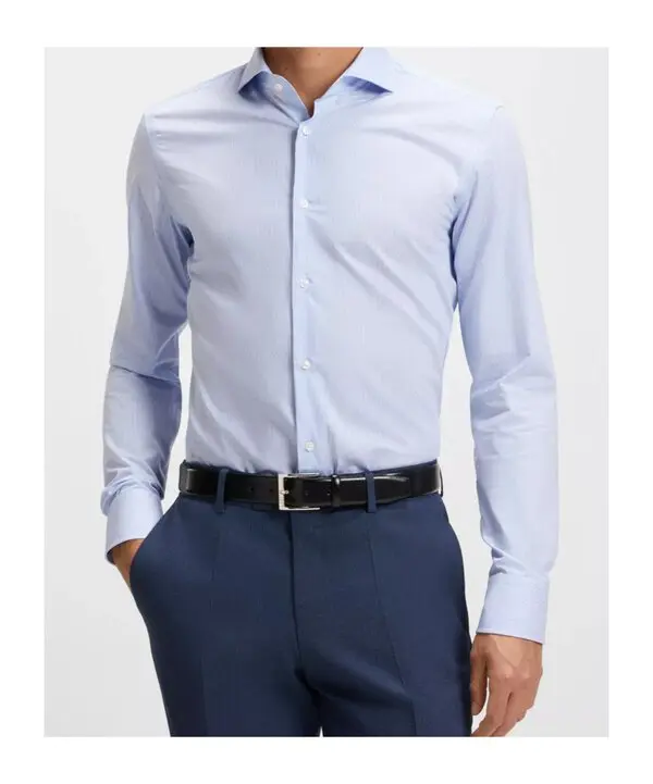Hugo Boss Striped Long-sleeved Shirt