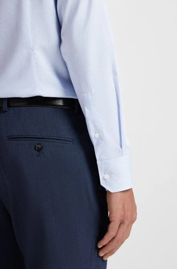 Hugo Boss Striped Long-sleeved Shirt