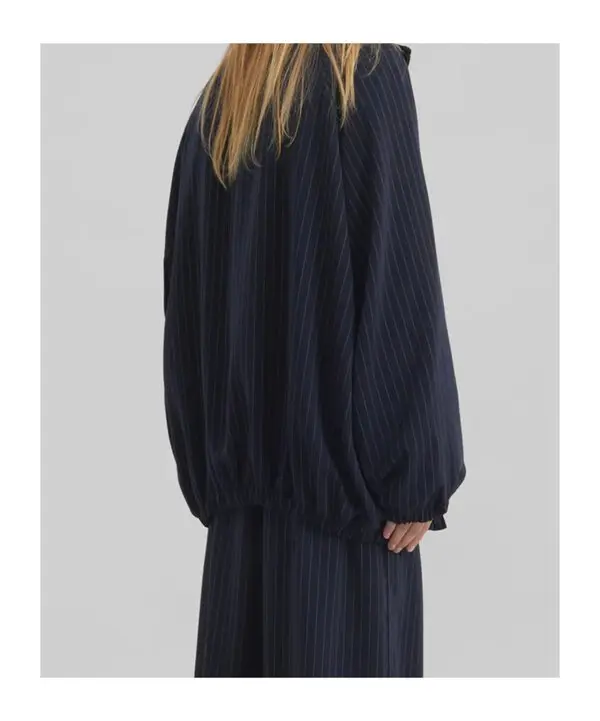 THE FRANKIE SHOP High-neck Casual Jacket - Black