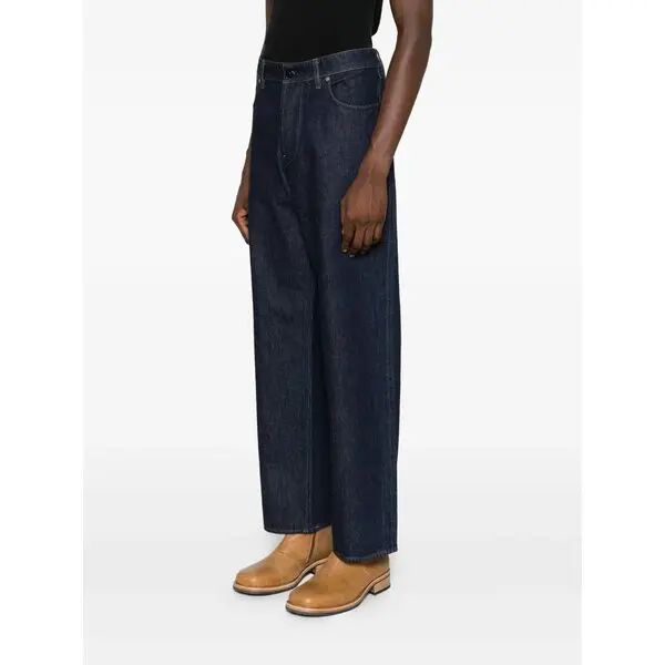 Stone Island Logo Patch Jeans
