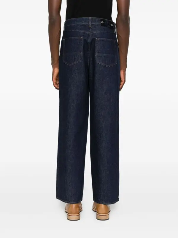 Stone Island Logo Patch Jeans