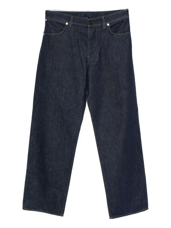 Stone Island Logo Patch Jeans