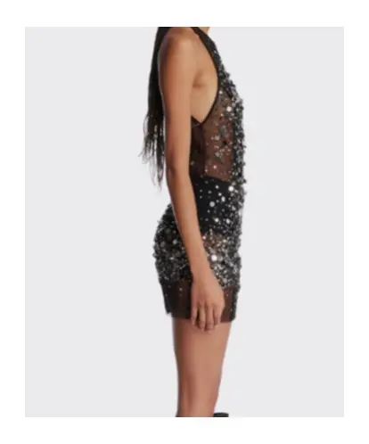 Attico Sequined Mini Dress