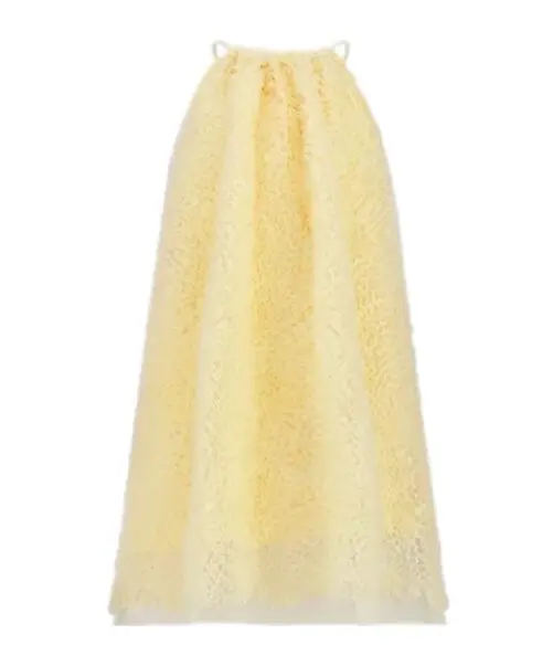 Dior Flared Dress - Yellow