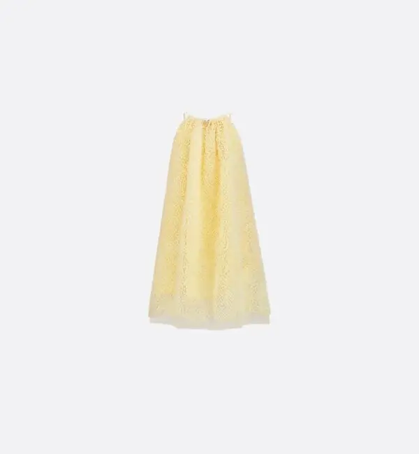 Dior Flared Dress - Yellow