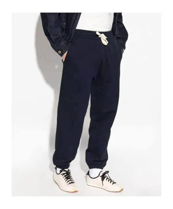 JIL SANDER Drawstring Cuffed Joggers - Navy