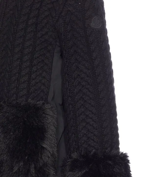 Moncler Wool Zipper Cardigan