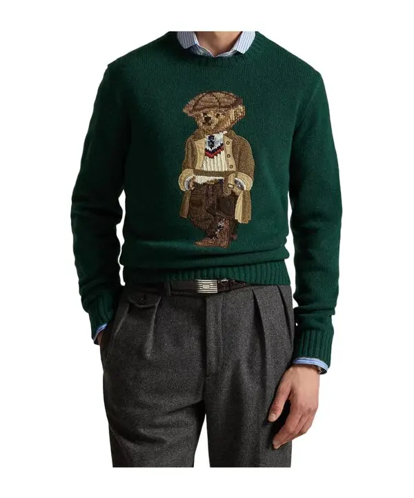 Polo Ralph Lauren Polo Bear Crew Neck Jumper - Black