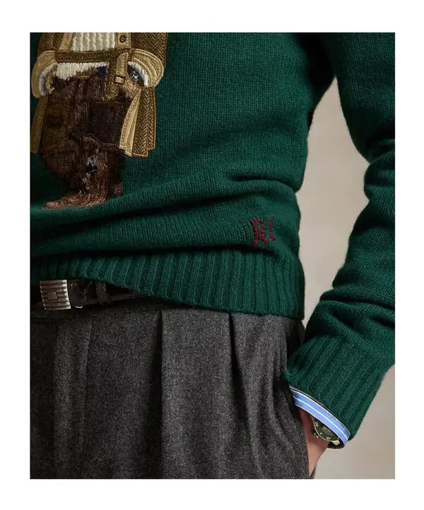 Polo Ralph Lauren Polo Bear Crew Neck Jumper - Black