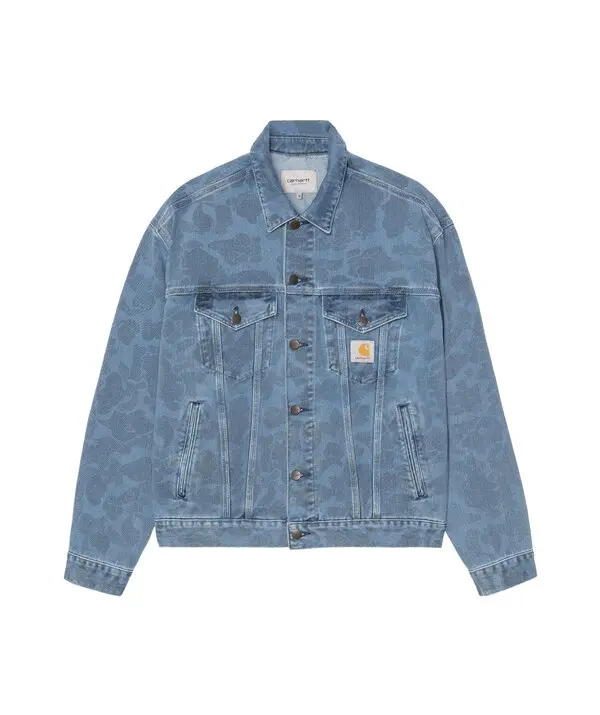 Carhartt Work In Progress Duck Helston Jacket - Blue