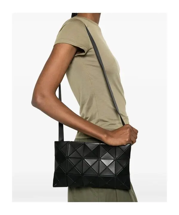 Issey Miyake Geometric Crossbody Bag - Black