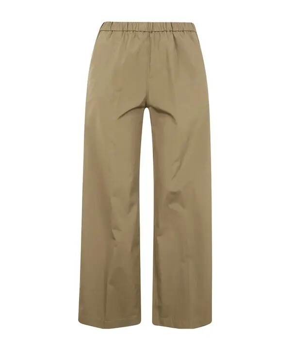Aspesi Elasticated Waist Trousers - Brown