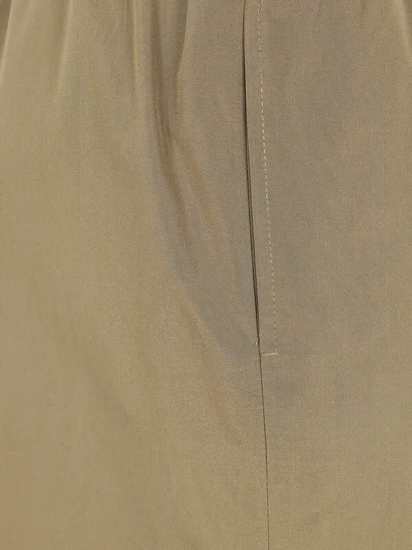 Aspesi Elasticated Waist Trousers - Brown