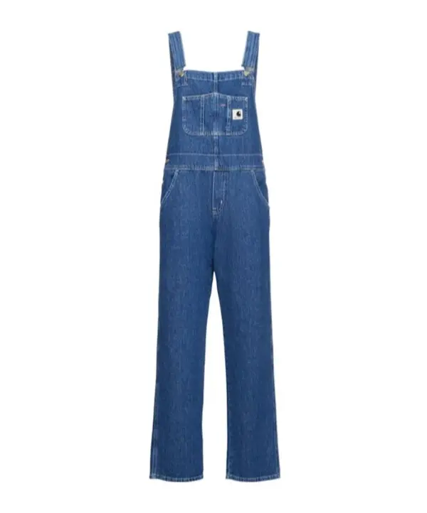 Carhartt Work In Progress Straight-leg Denim Overalls - Blue