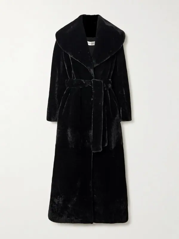 Nour Hammour Giovanna Belted Coat