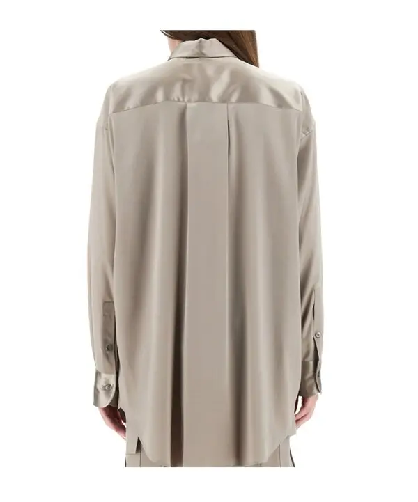 TOM FORD Relaxed Fit Satin Shirt