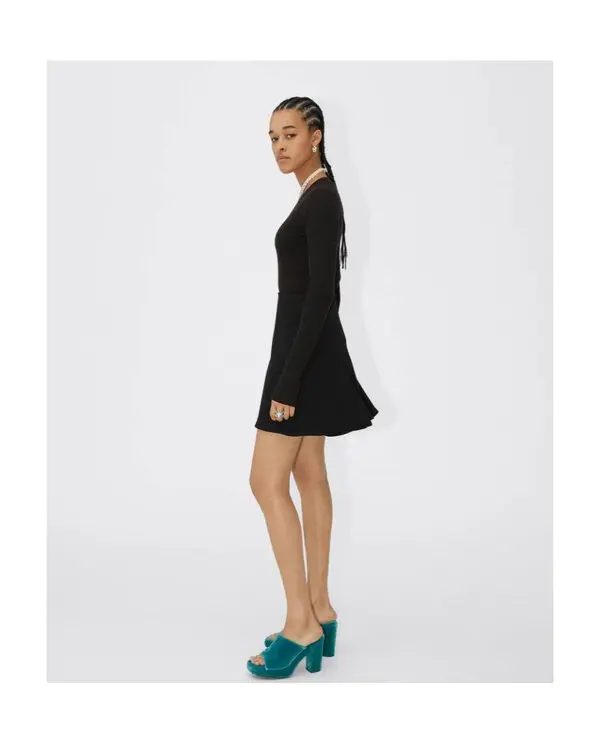 Bottega Veneta A-line Mini Skirt