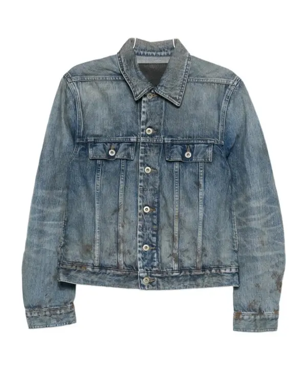 Rick Owens Denim Jacket - Gray