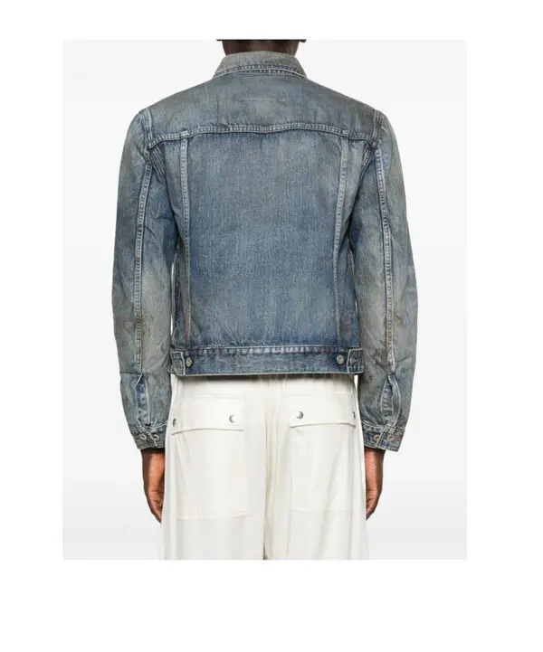 Rick Owens Denim Jacket - Gray