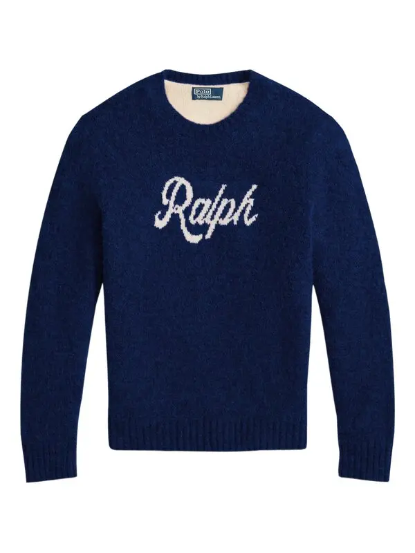 Polo Ralph Lauren Ralph" Logo Crewneck Sweater