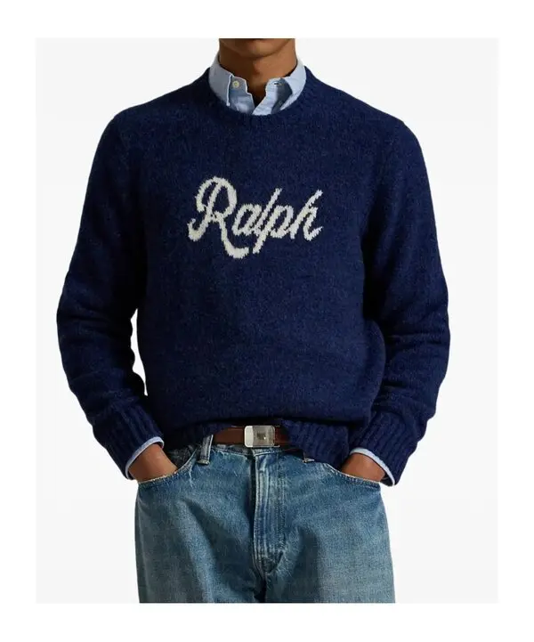 Polo Ralph Lauren Ralph" Logo Crewneck Sweater