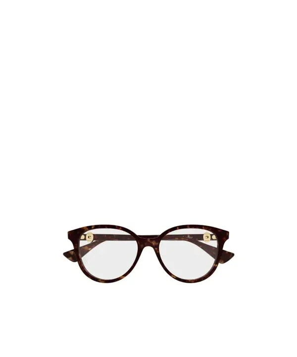 Cartier Round Frame Eyeglasses - White