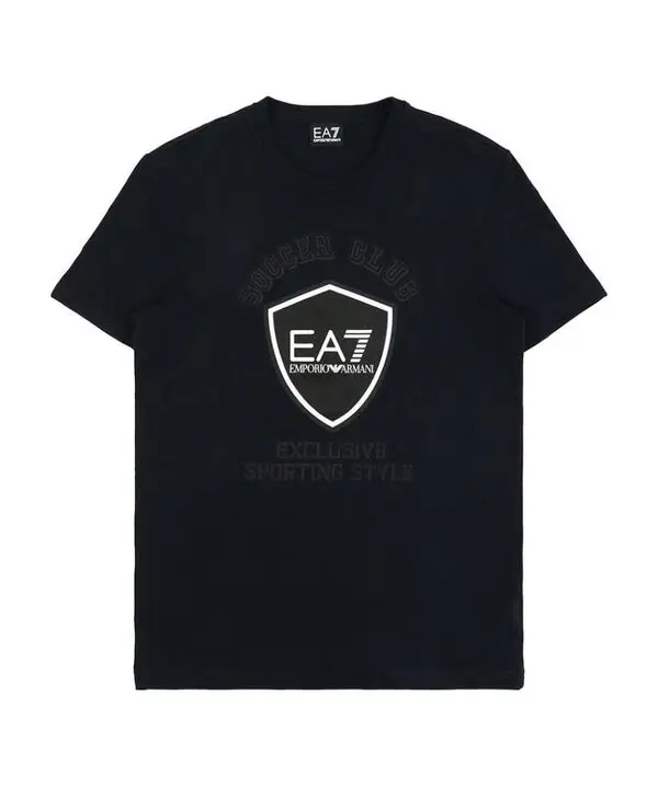 EA7 Round-necked Logo T-shirt
