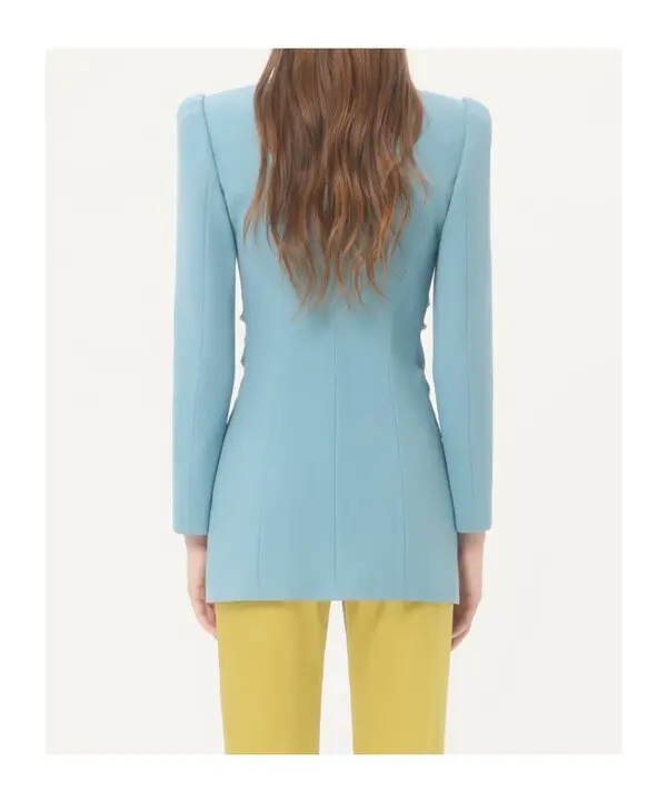 Valentino Garavani Ruched Jacket With Bow Detail
