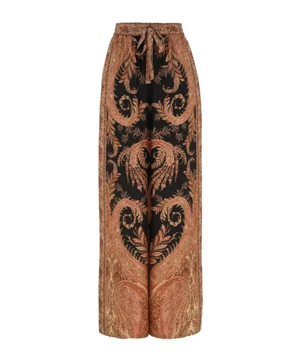 Zimmermann Hypnotic Wide Leg Track Trousers