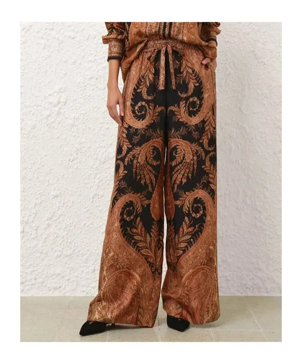 Zimmermann Hypnotic Wide Leg Track Trousers