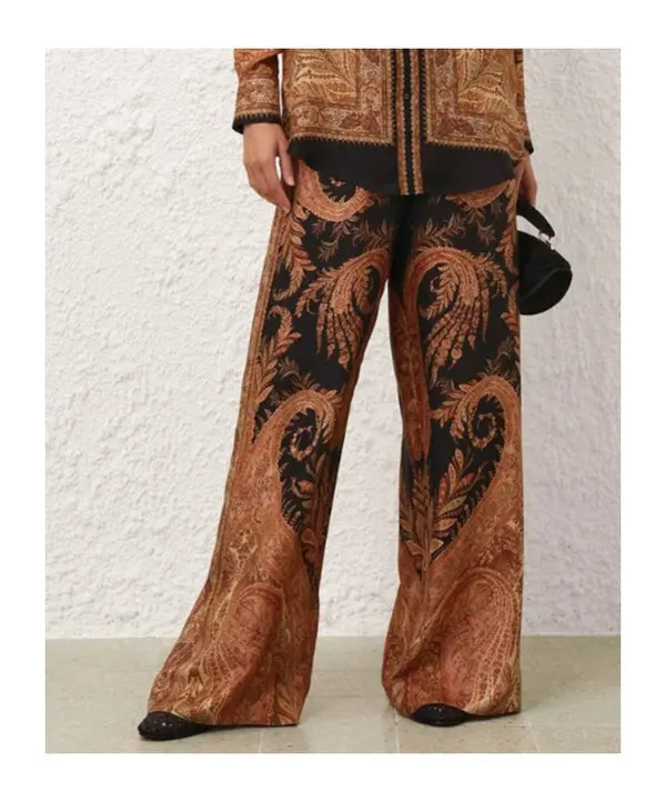 Zimmermann Hypnotic Wide Leg Track Trousers