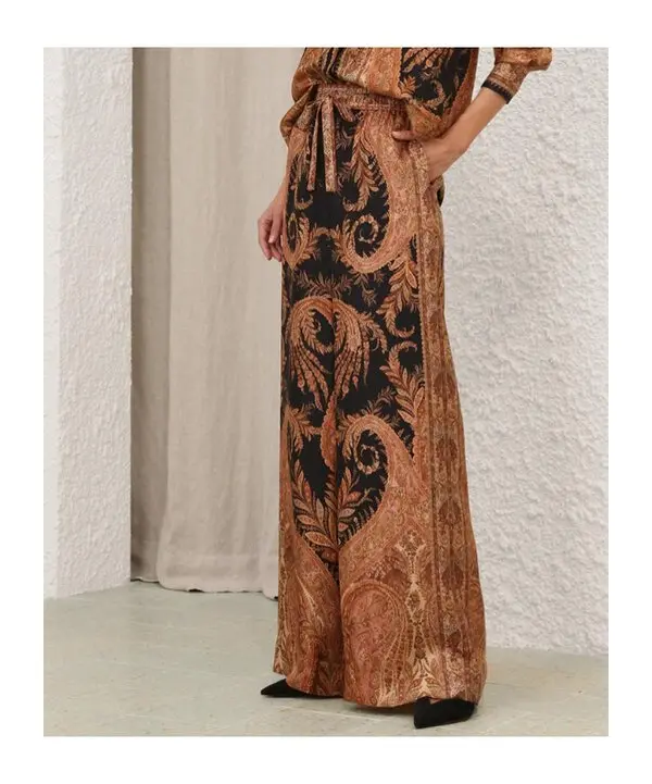 Zimmermann Hypnotic Wide Leg Track Trousers