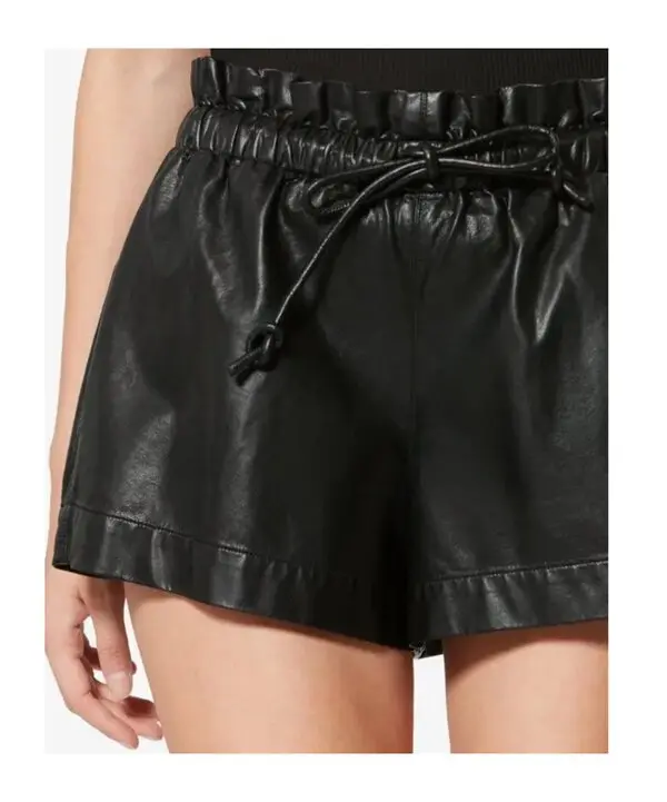 Isabel Marant Étoile Naline Leather Shorts