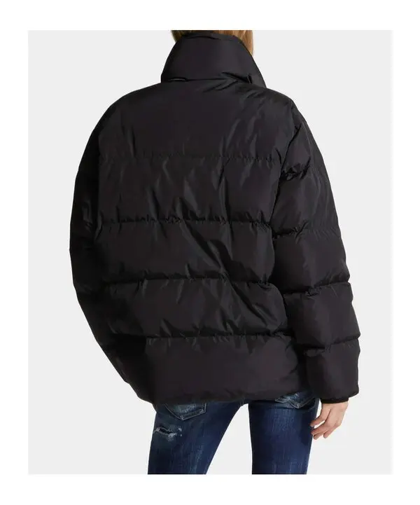 Dsquared2 Padded Logo Down Jacket - Black