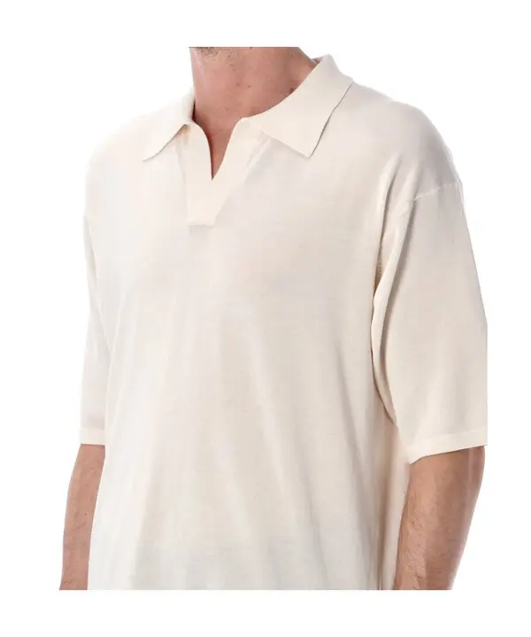 ROBERTO COLLINA Relaxed Fit Polo Shirt