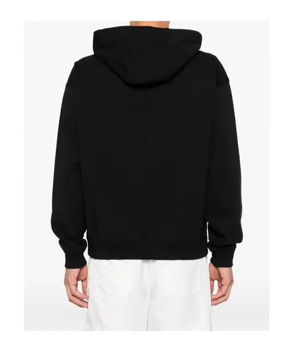 Versace Graphic Print Drawstring Hoodie