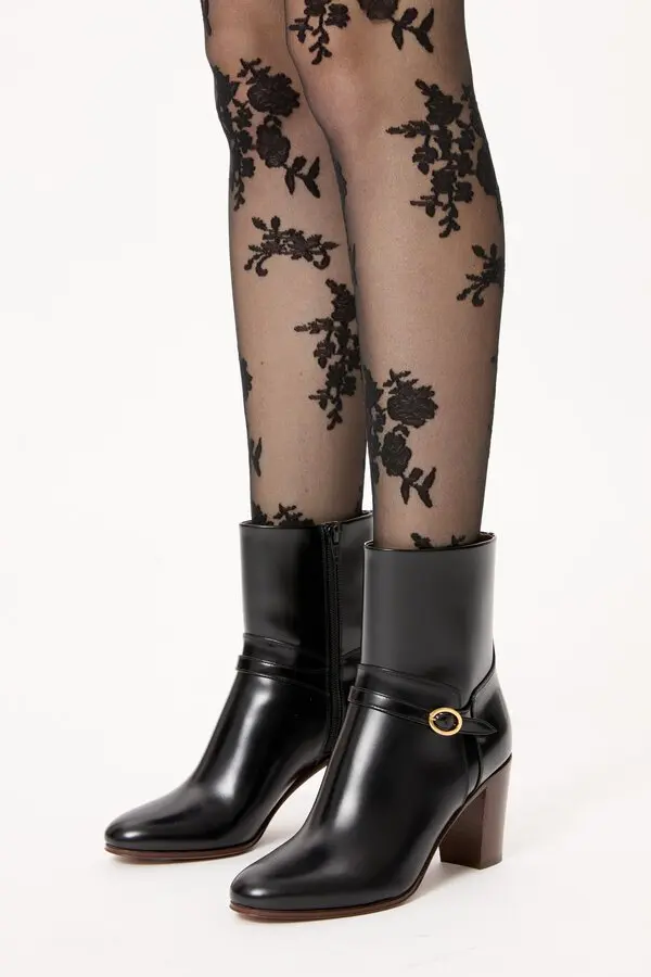 Valentino Garavani Block Heel Ankle Boots