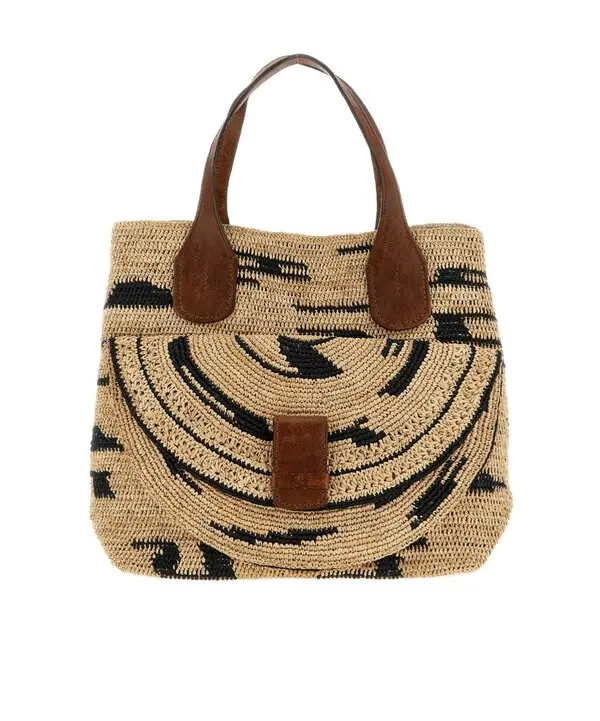 IBELIV Laza Ii Woven Tote Bag - Nude