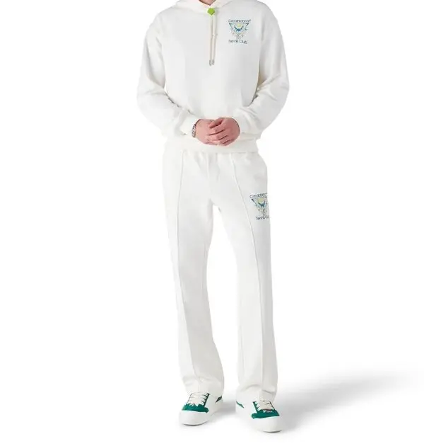 Casablanca Tennis Club Drawstring Pants - White