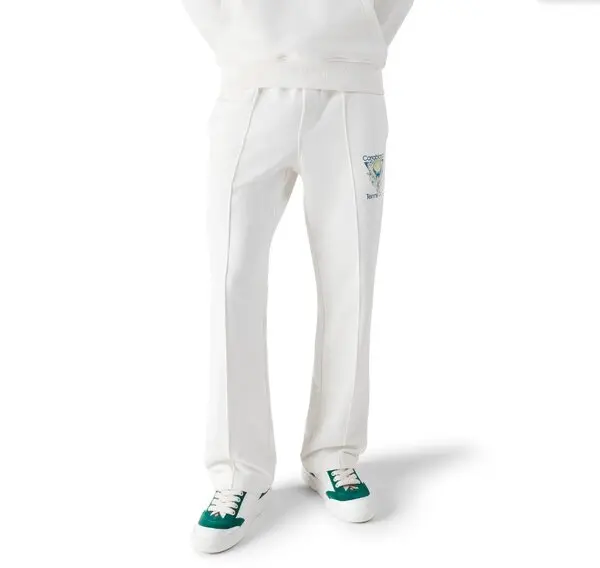 Casablanca Tennis Club Drawstring Pants - White