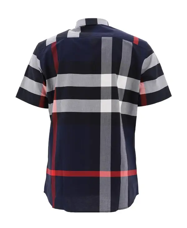 Burberry Checked Shortsleeved Shirt