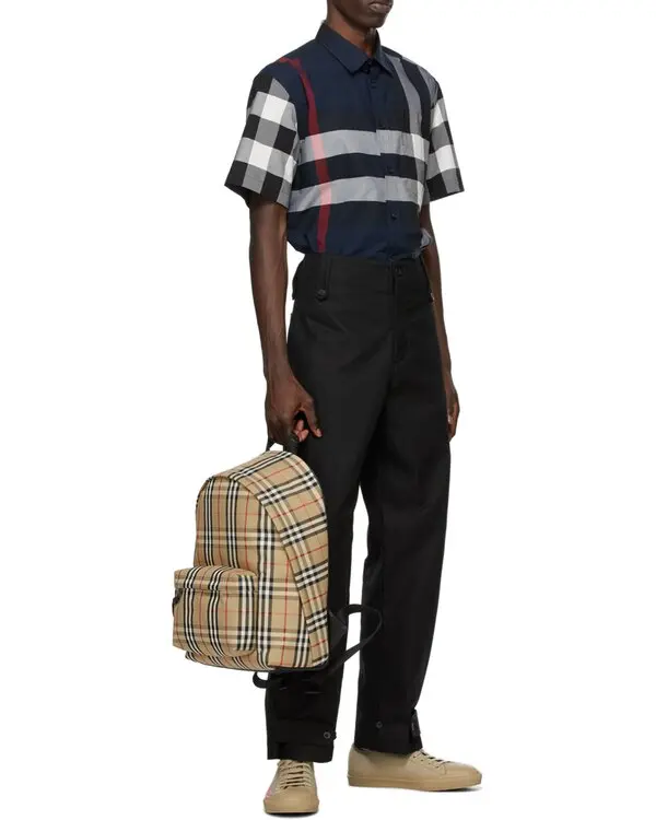 Burberry Checked Shortsleeved Shirt