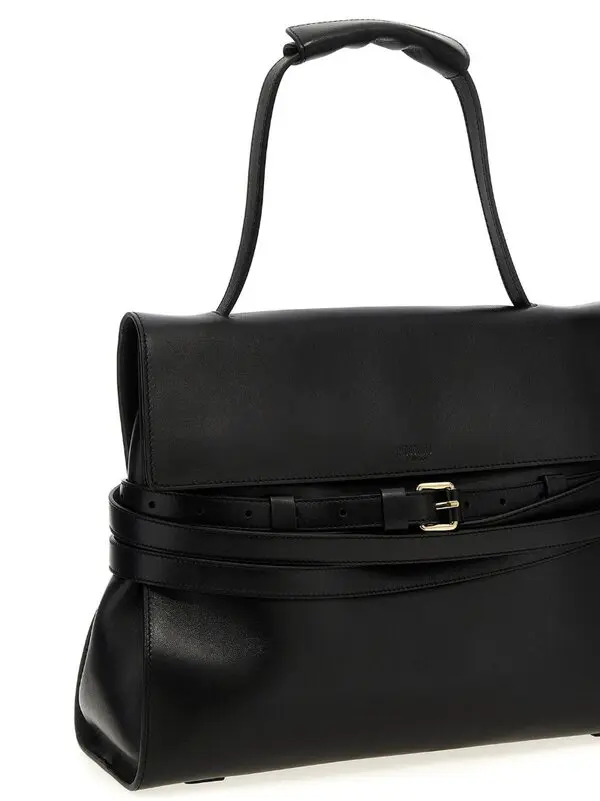 Moschino Embossed Shoulder Bag