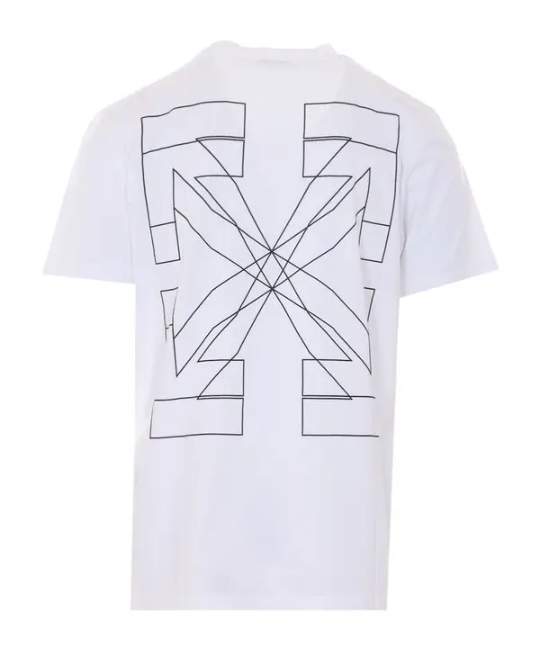 Off-White Double Arrow Logo T-shirt - White